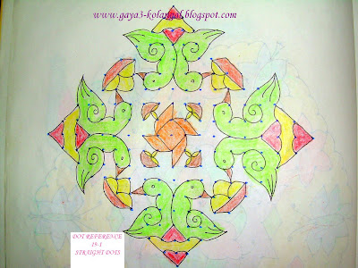 COLOURFUL KOLANGAL: KURUVI KOLAM