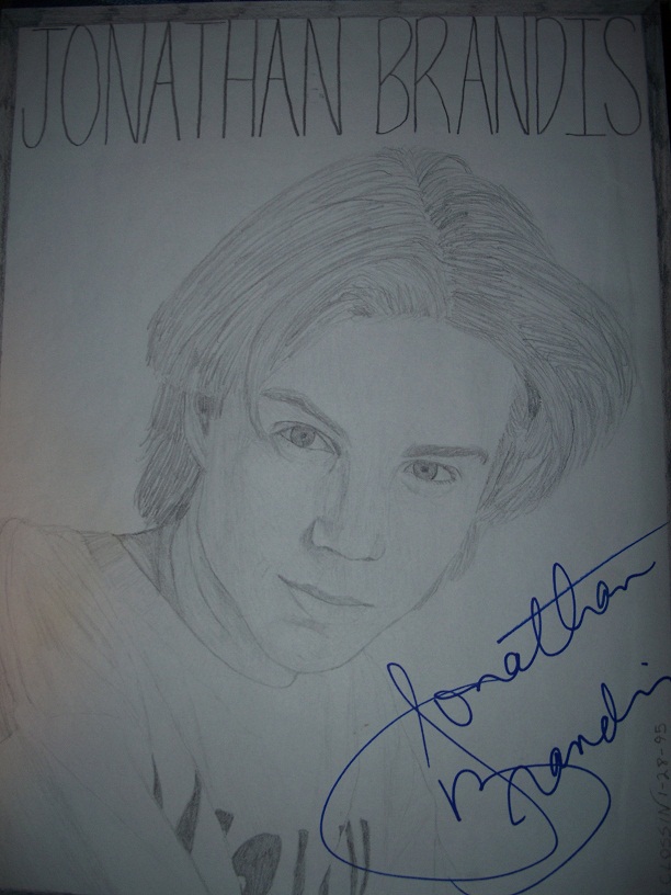Darren's Celebrity Drawings: Jonathan Brandis- Tragic Child Star