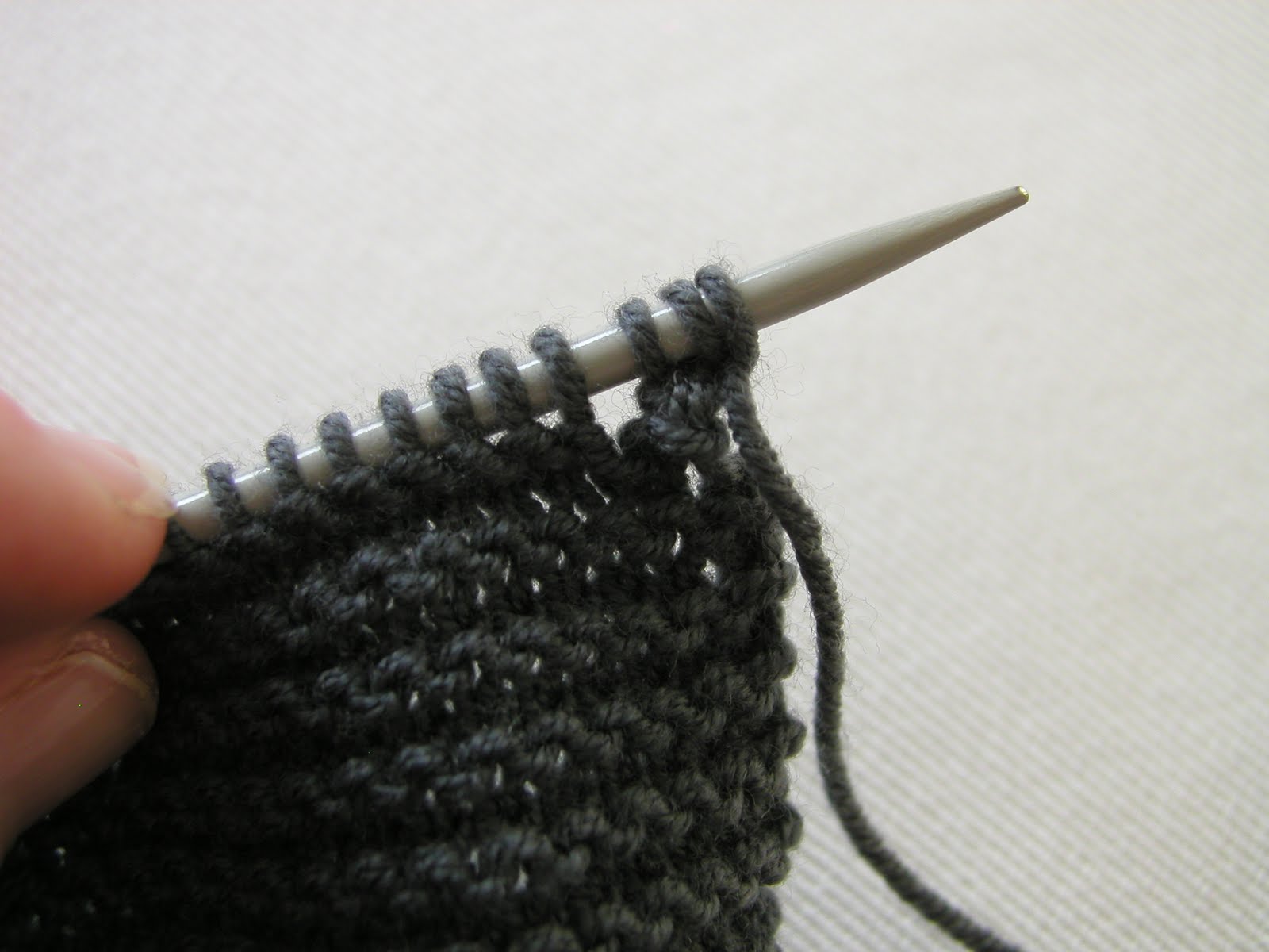 Hand Knitted Things: Picot Edge Cast Off