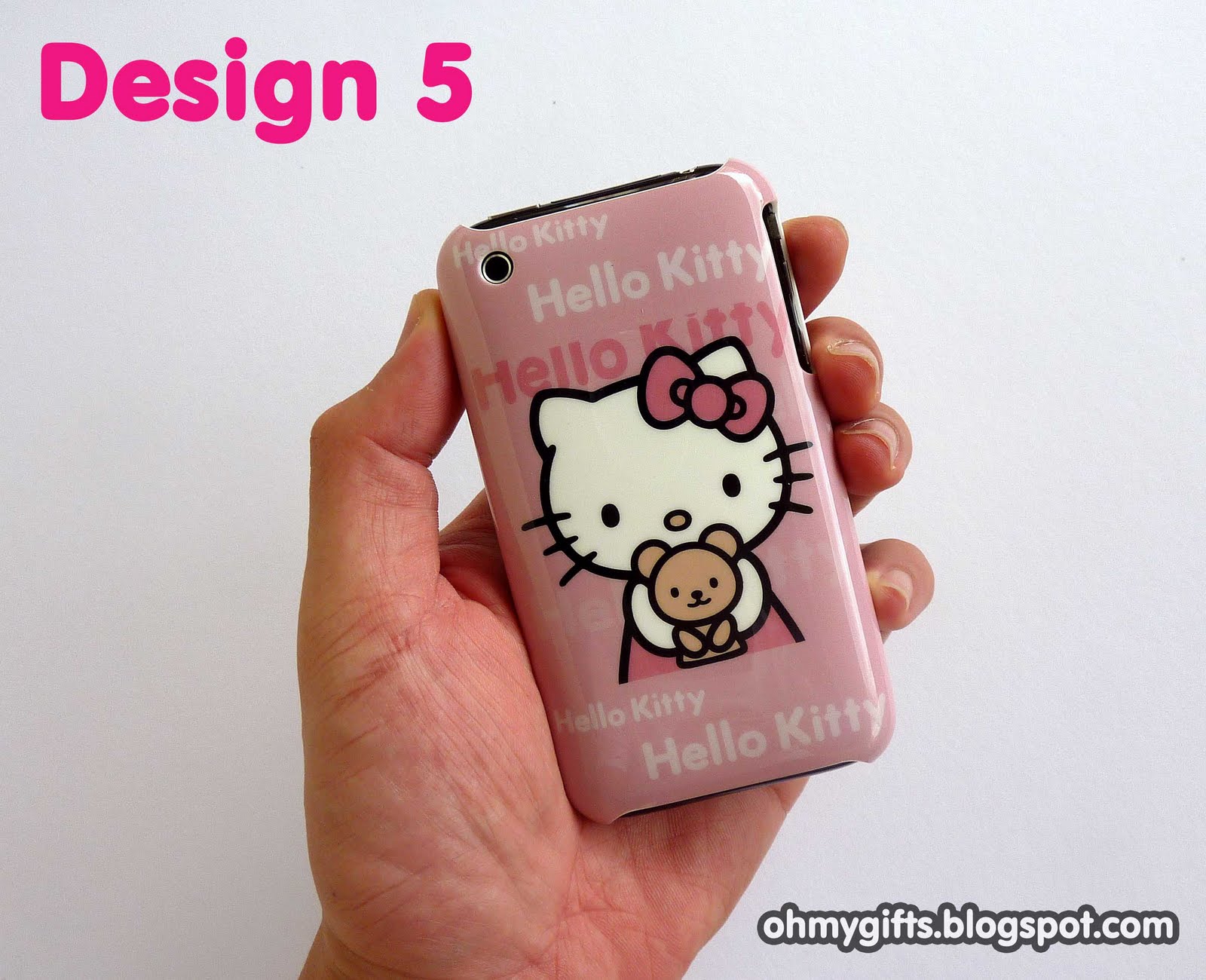 Oh-My-Gifts! -A Unique Gift for Everyone: Hello Kitty iPhone 3G/3GS Covers