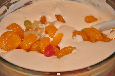 The Changeable Table: Fruity Tapioca Fluff - refreshing for a buffet...