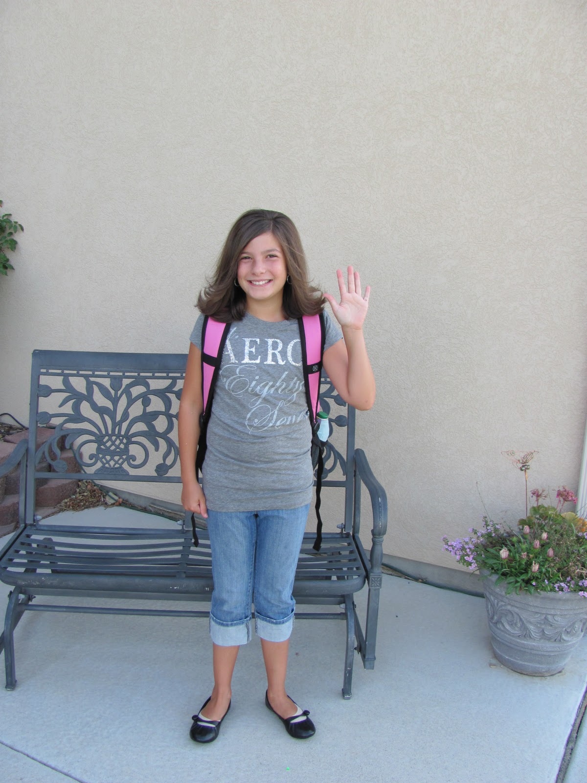 The Dutson's: Adi's First Day of 5th Grade!