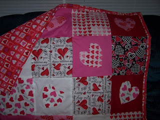 Ninny's Crafts: Valentine's Day Quilt