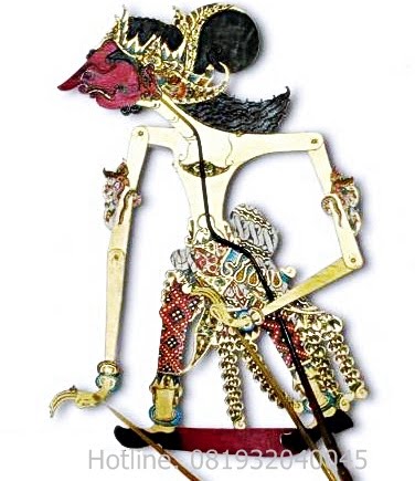 wayang kulit, ukuran standar pertunjukan dan miniatur wayang kulit ...