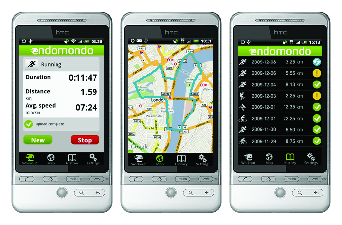 Coxys' Blog: Endomondo Android Application