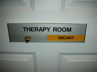 The Green I Signs Blog: Middleton Spa Therapy Room door Signage by ...