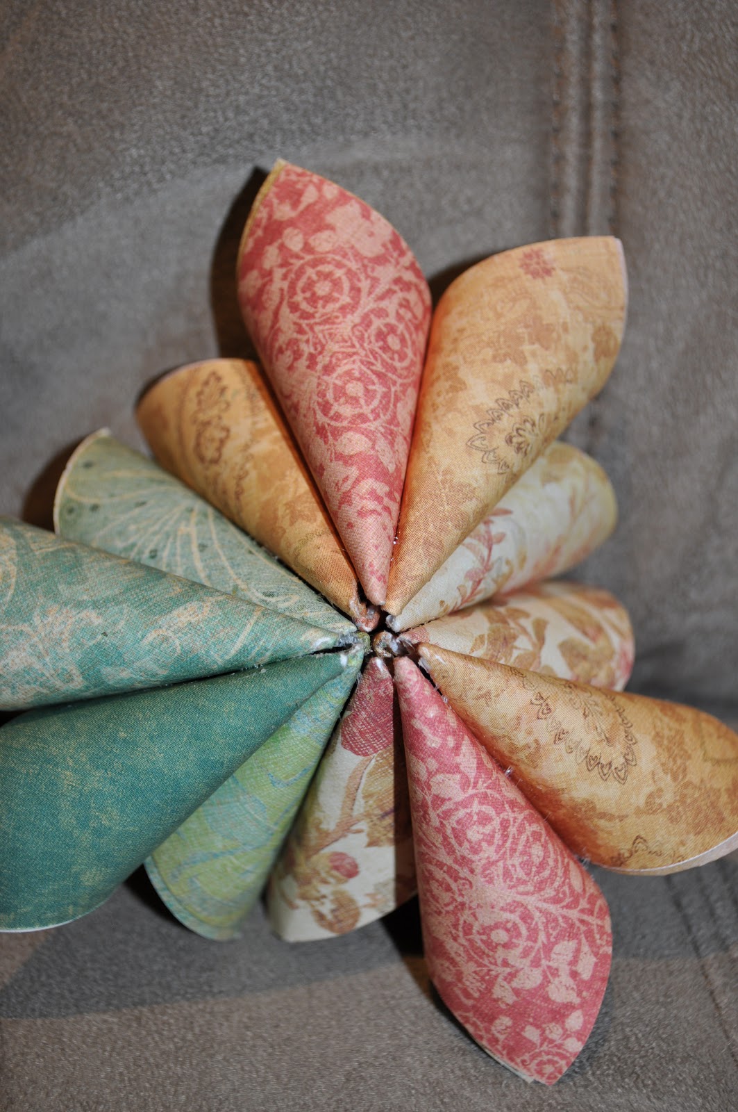 Hoo's Crafty!: Origami Flower Ball - Kusudama