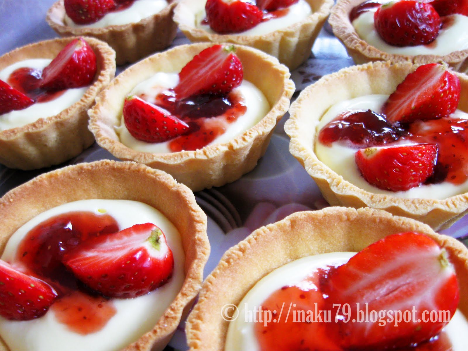 INAKU'S NOTES: STRAWBERRY CHEESE TART