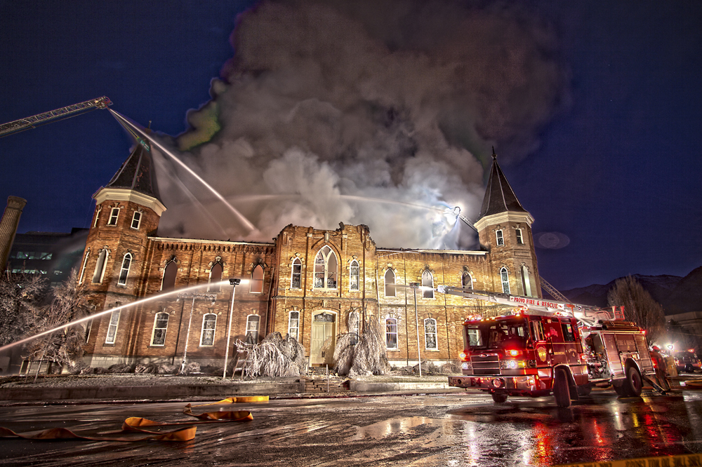 nathaniel ray photography: PROVO TABERNACLE FIRE!!