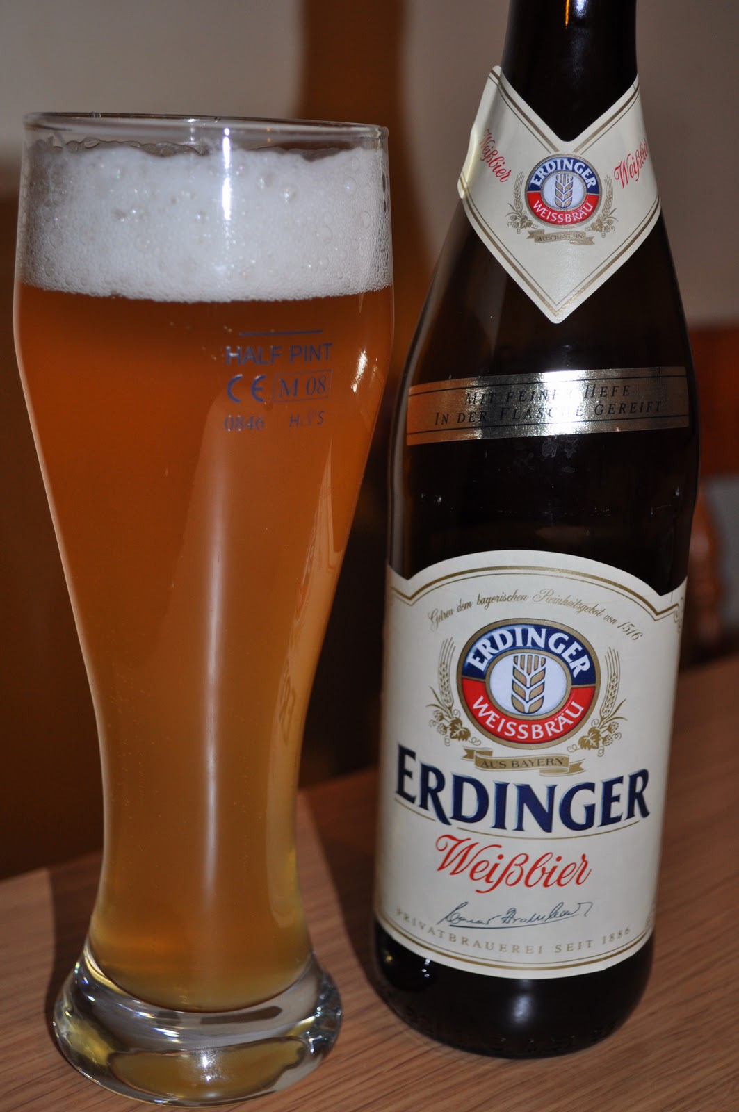 Blood, Stout and Tears.: Erdinger Weissbier & Grolsch Weizen