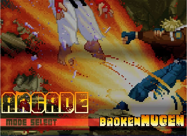Mugen: Broken Mugen Screen Pack