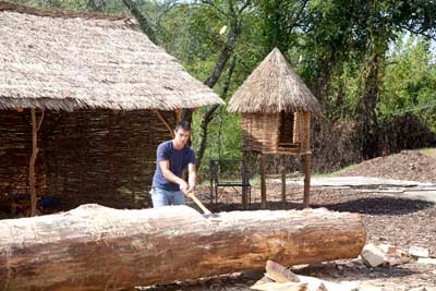 Clay County Historical & Arts Council News: Volunteers Construct ...