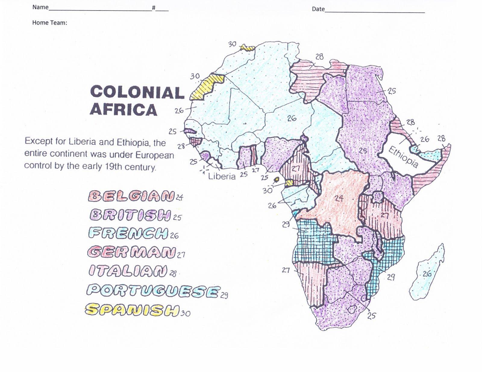 7th Grade Cultural Geography: Colonial Africa: Why would Europeans want ...