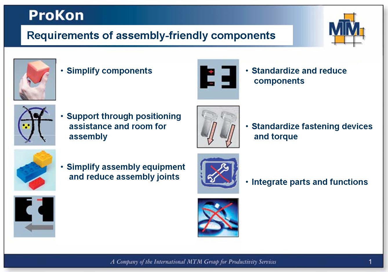 MTM Portugal: Prokon - Assembly-friendly product design made easy!