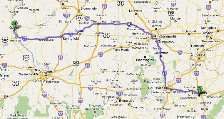 Mary and Jan's Adventures: Lexington KY to Quincy IL