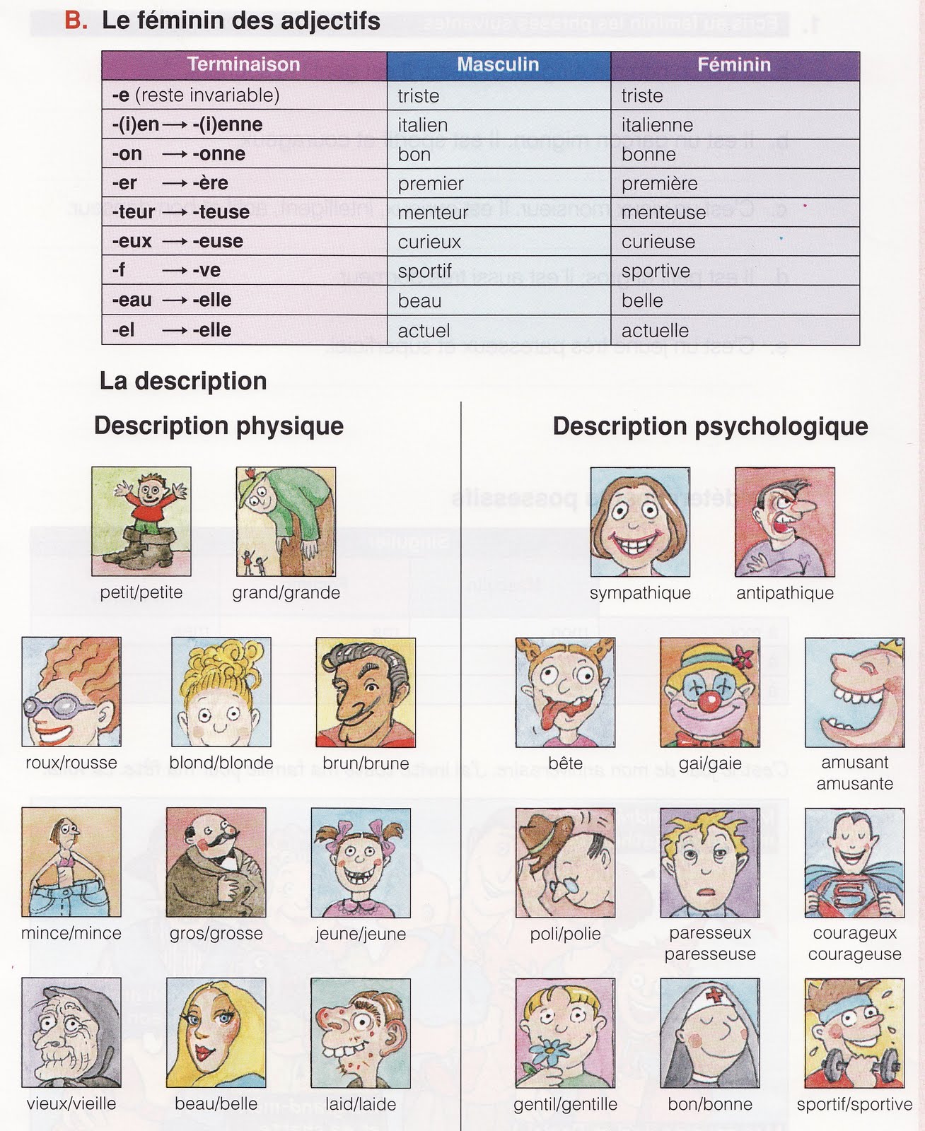 1000+ images about FLE Lexique de la Description on Pinterest ...