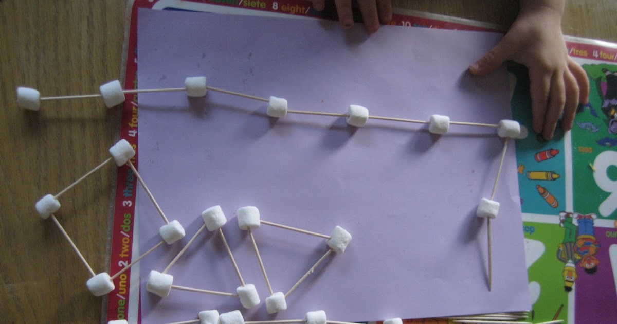 A Mommy's Adventures: Marshmallow Shapes