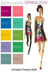 COLOR AND FASHION TRENDS: 2009 SS COLOR FORECAST