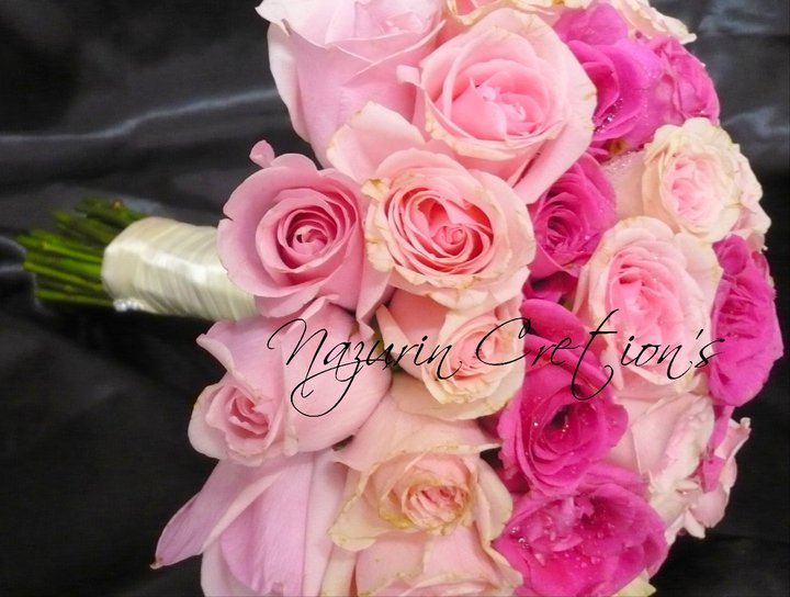 Nazurin Creation's: Bunga Tangan : Fresh Flower - Sha