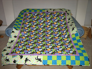 Bell Creek Patterns: The Checkerboard Border Quilt