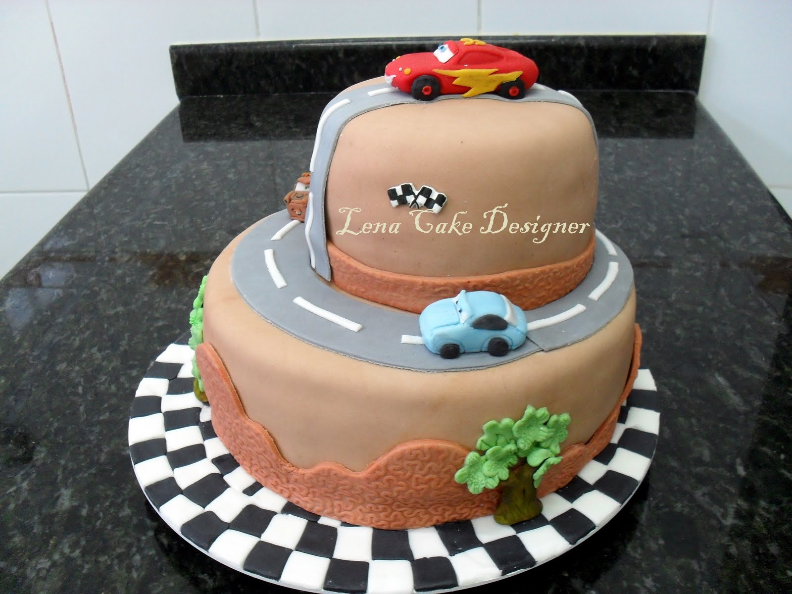 O mundo dos bolos: CARROS DISNEY PIXAR