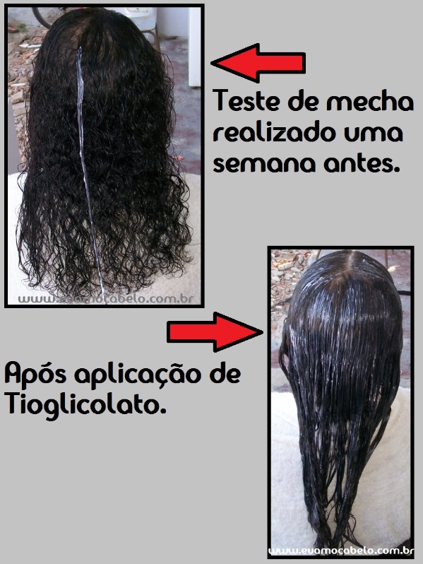 Eu ♥ Cabelo: Alisamento com Tioglicolato (em fotos)