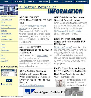 Martin Maruskin blog (something about SAP): SAP homepage redesigns ...
