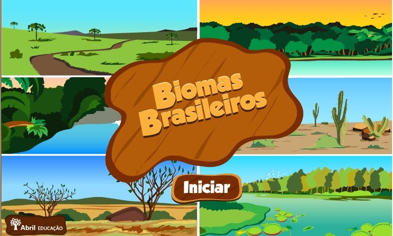 Aprendizagem por meio de jogos e multimeios: Biomas brasileiros