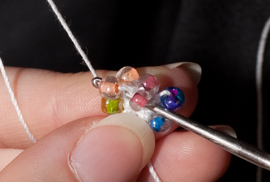 In the Loop: How to Crochet a Bead Rope