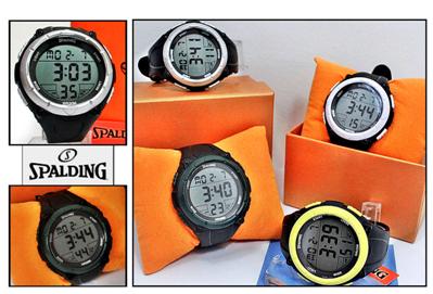 Digital Chronograph Watch: When It's A Spalding Watch On