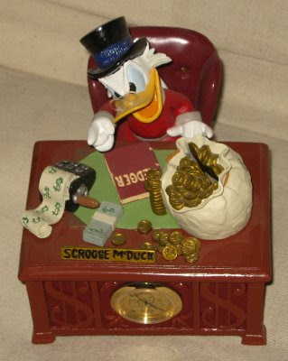 $crooge McDuck'$ Money Bin: Talking Scrooge Bank