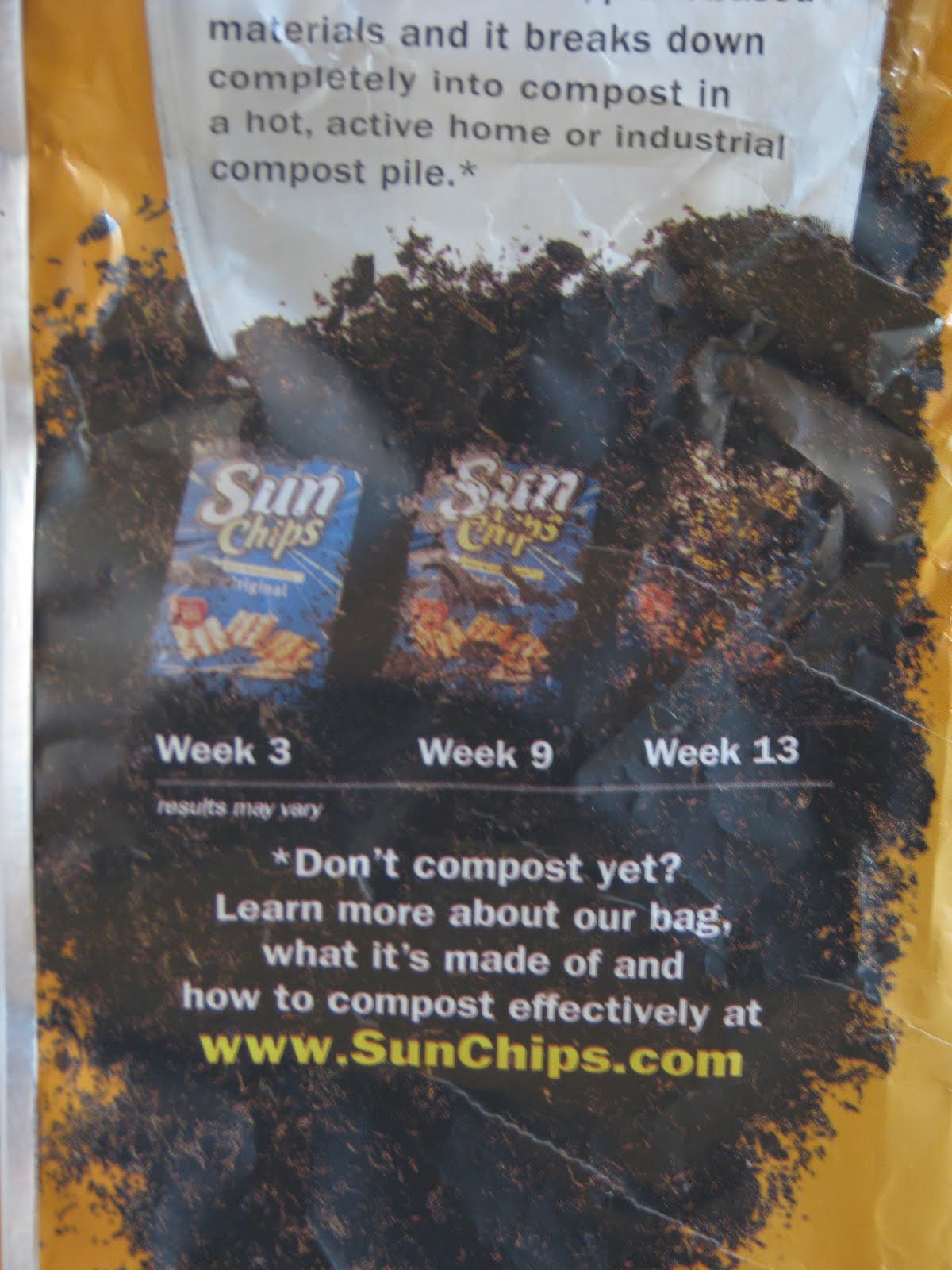The Twisted Road of Life: The Sun Chips Bag