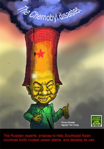 KI Media: Sacrava's Political Cartoon: The Chernobyl Disaster