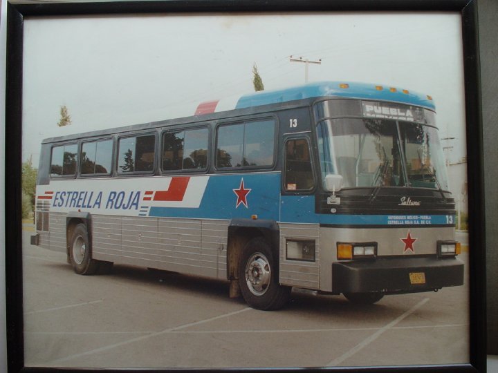 POR LOS CAMINOS DE AMERICA: Autobuses Estrella Roja (2a parte)