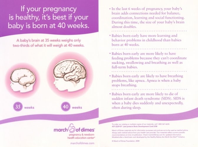 A Better Beginning with Natural Childbirth: Late Preterm Brain Development