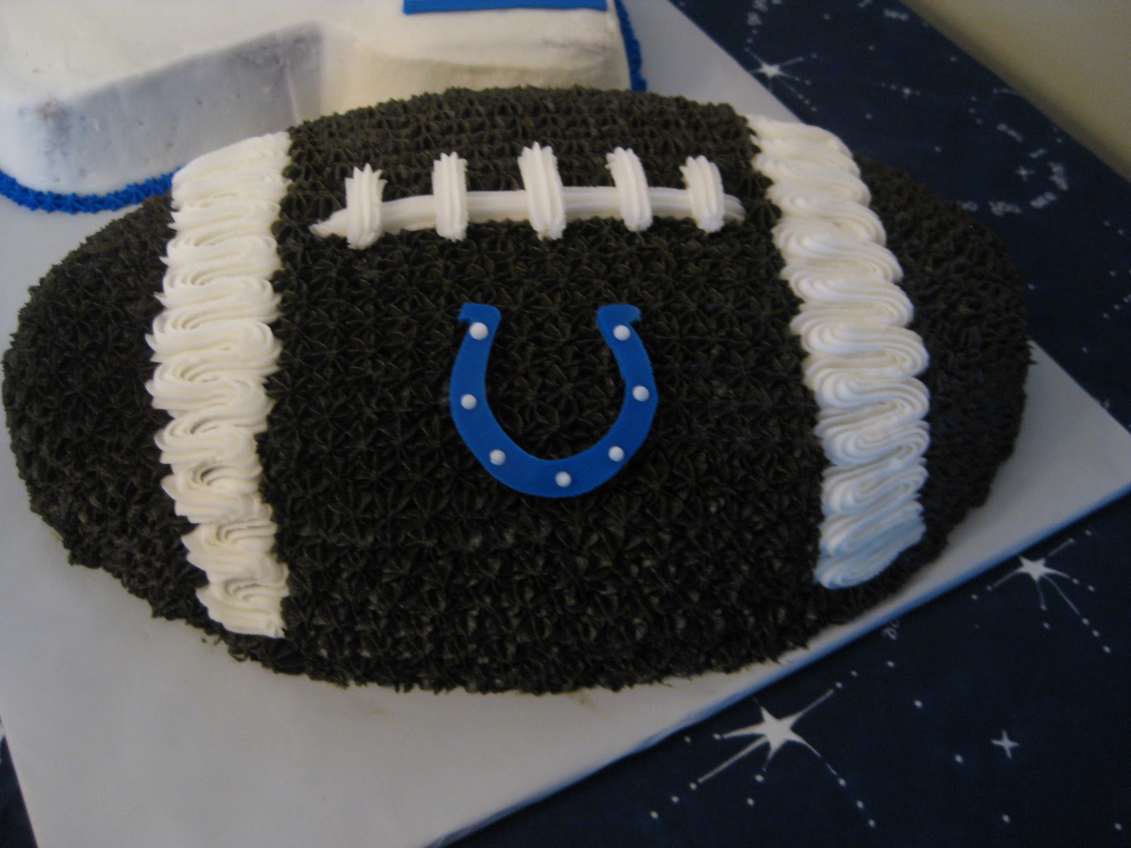 Ashlynn Leigh Cakes: Colts 1st Birthday Cake
