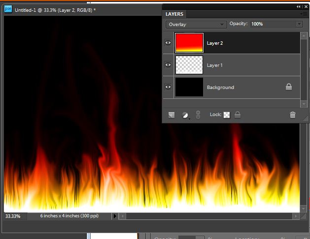 Tips and tricks for Photoshop Elements: How to create flames using PSE 8?