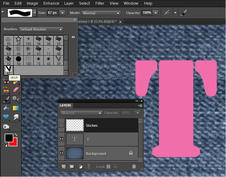 Tips and tricks for Photoshop Elements: How to create stitching or ...