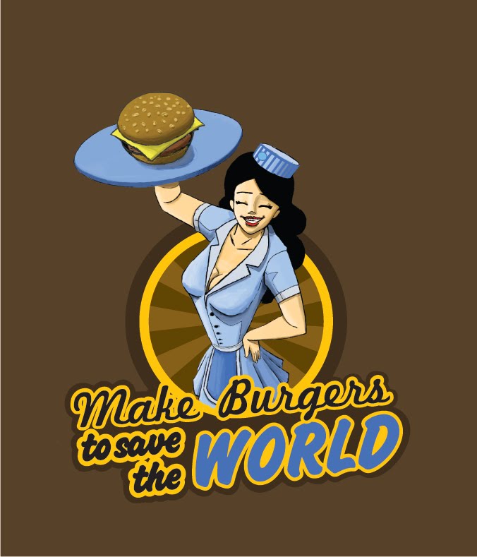 Atomik Factory: Pin up Burger