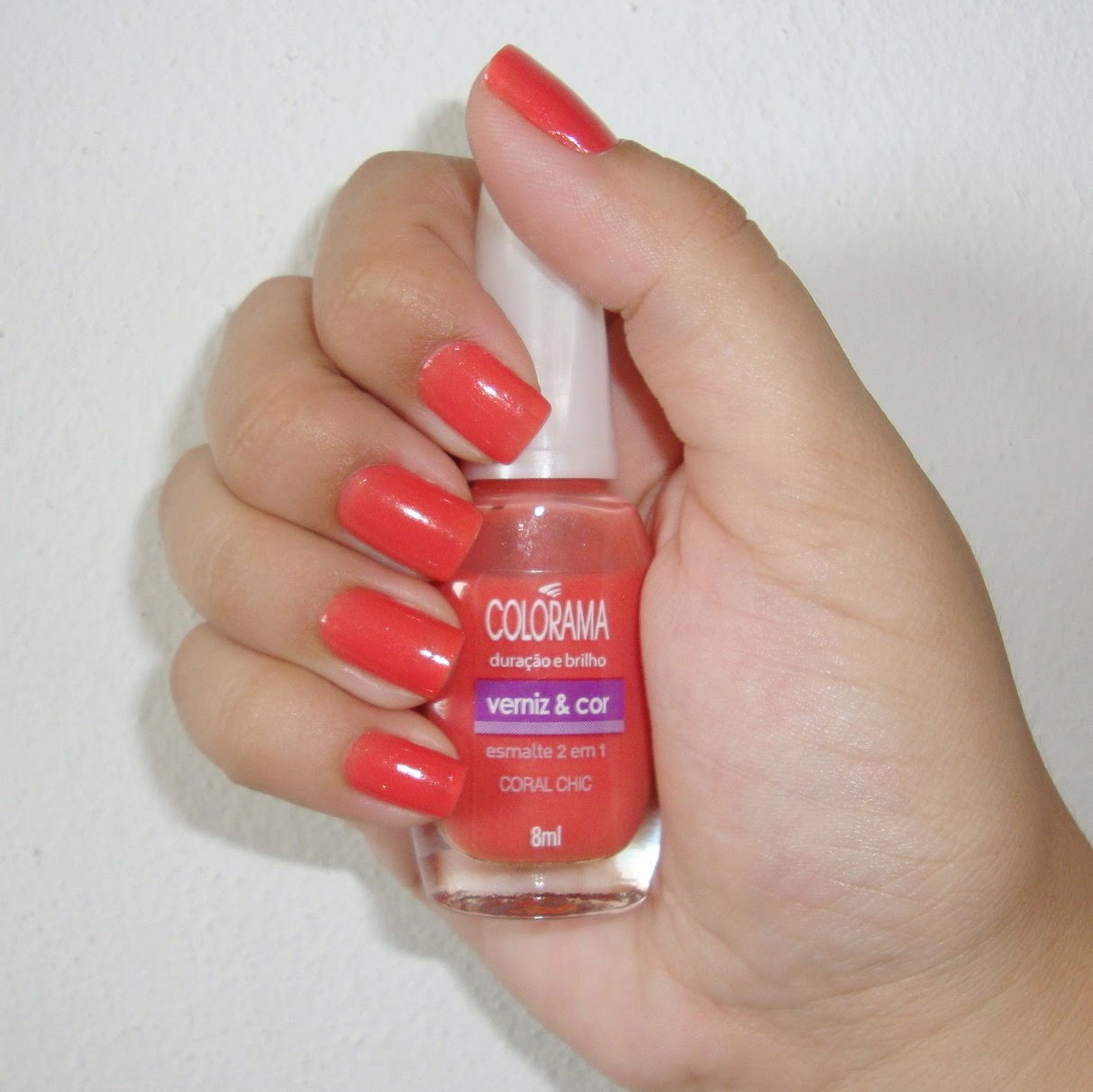 . Hoje Acordei Fashion! .: Esmalte Colorama - Coral Chic