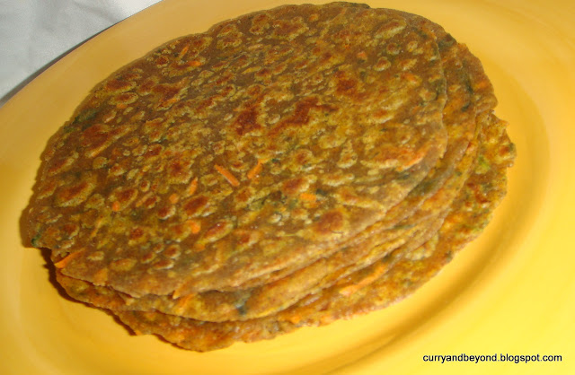Curry And Beyond: Ragi and Vegetable Paratha - Millet and vegetable ...