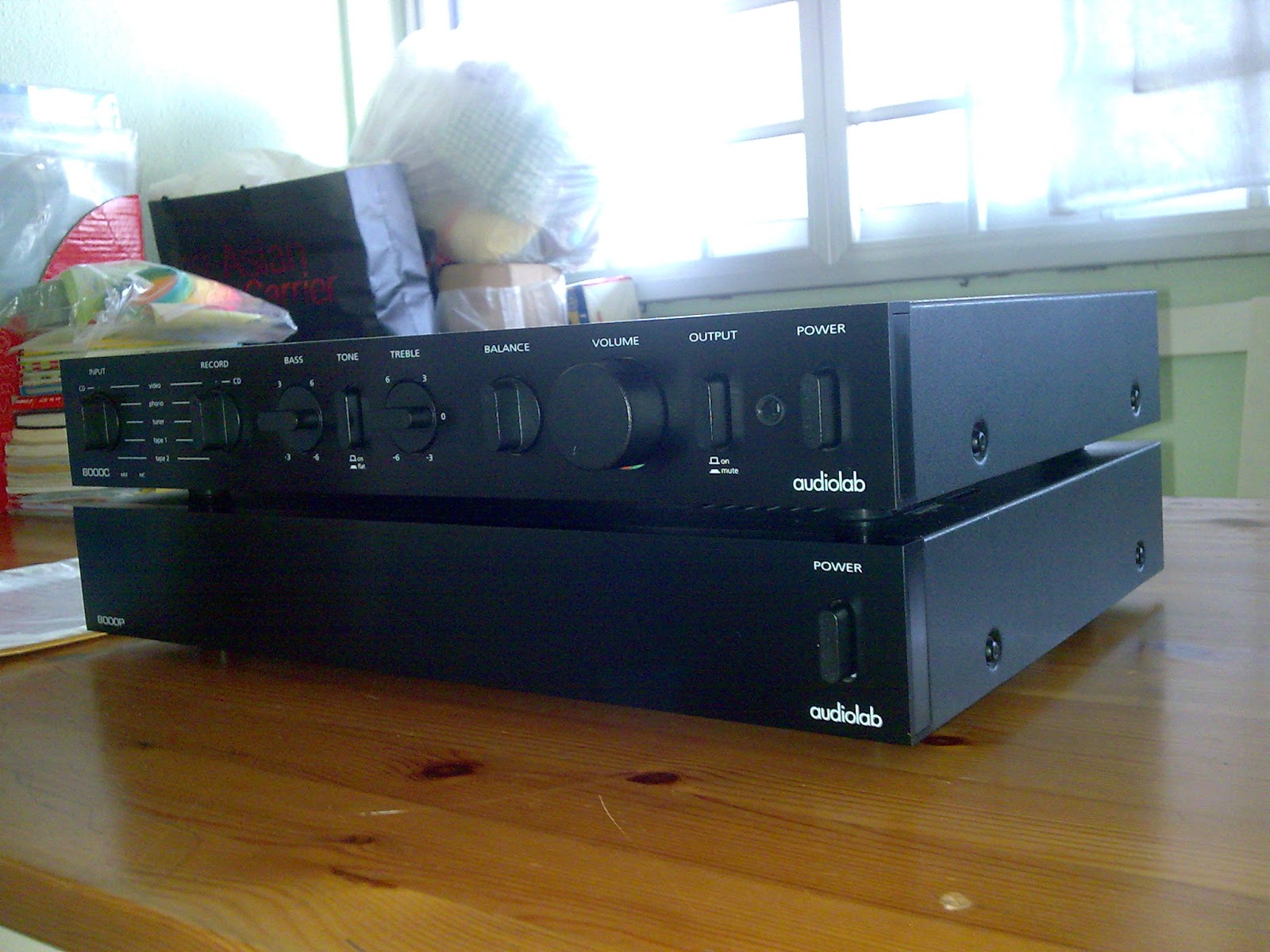 SK Fong: Welcome Audiolab 8000C and 8000P