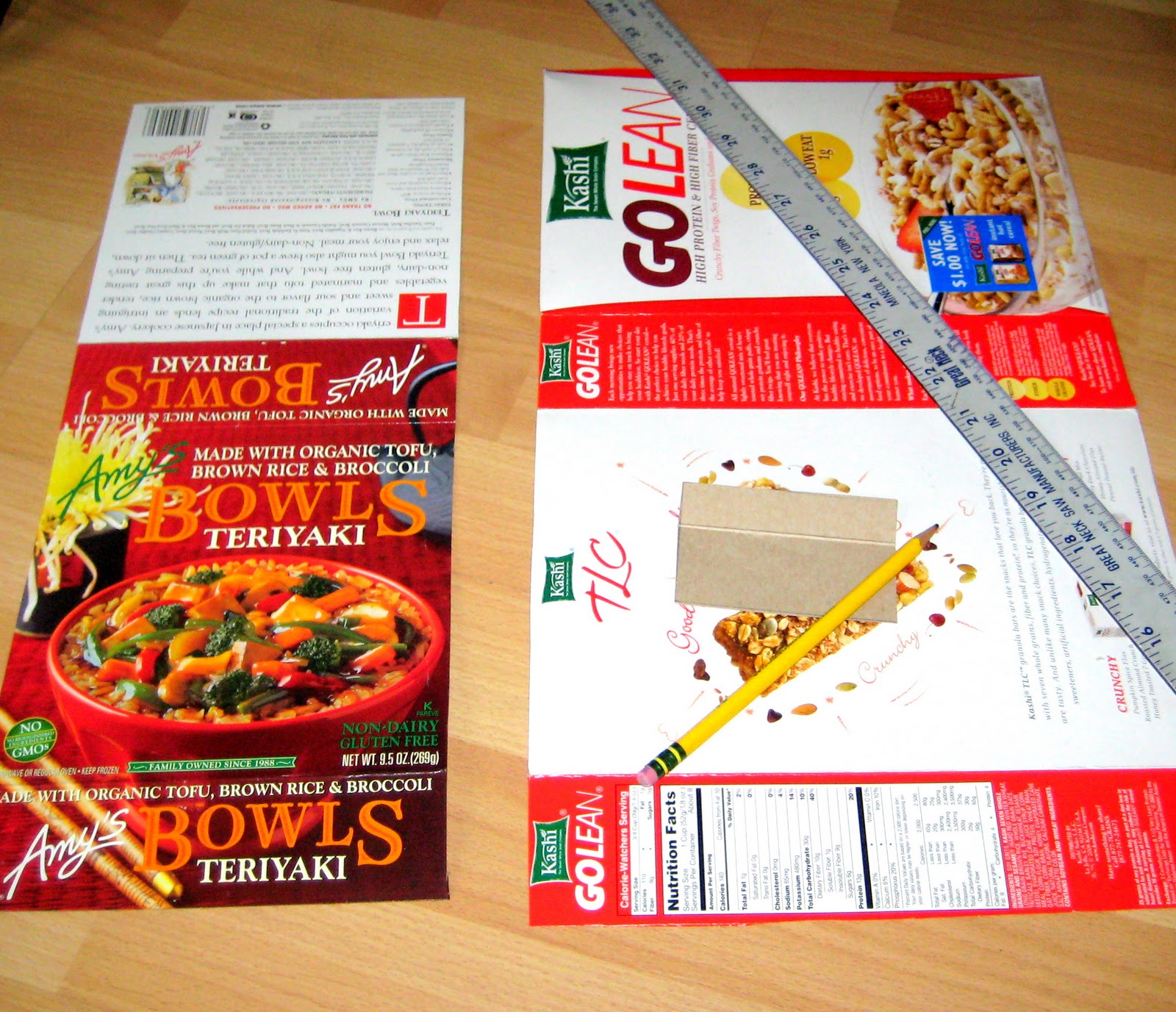 How to make Business Cards out of Cereal Boxes - C.R.A.F.T.