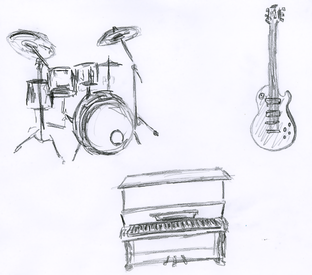 Pigeons Blog: Musical Instruments