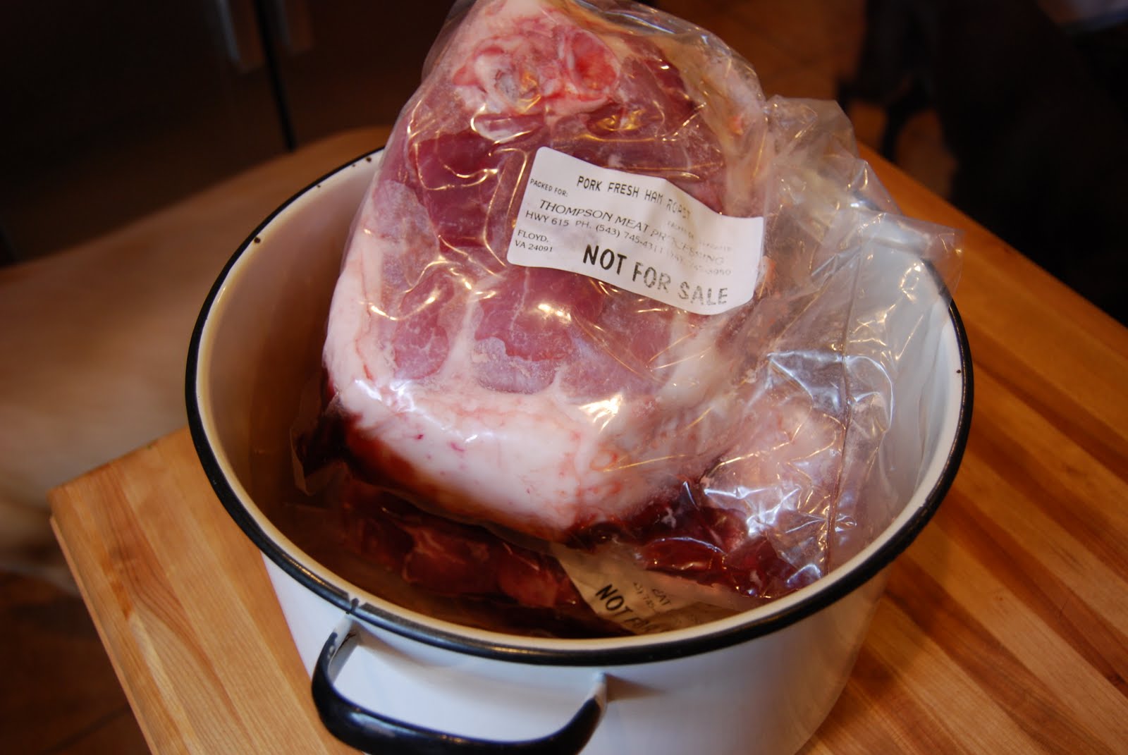 Mama Taney's Kitchen: Home-Cured Ham
