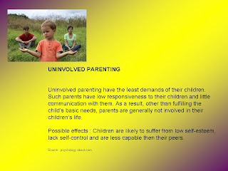 Give You Child A Winning Edge: UNINVOLVED PARENTING