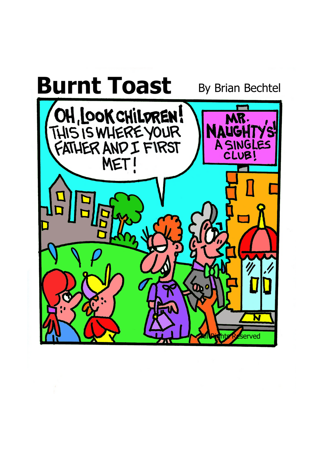 Burnt Toast: Burnt Toast Cartoon