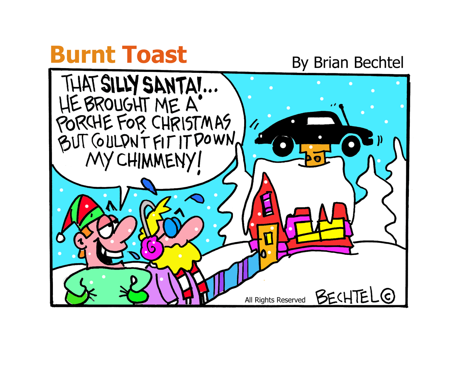 Burnt Toast: Burnt Toast Cartoon