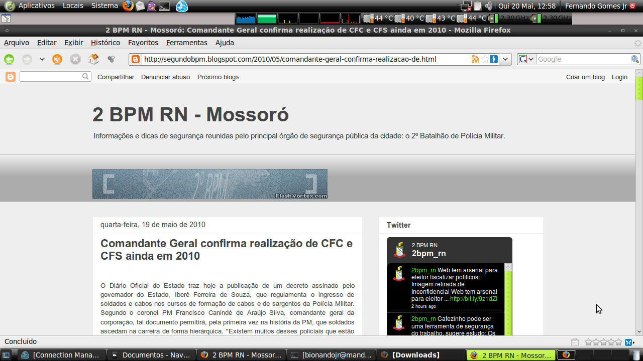2 BPM RN - Mossoró: Blog do 2º BPM remodelado