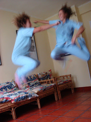 JUMPING PICTURES: JUMPING-FIGHTER: Two nurses fight using every medical ...
